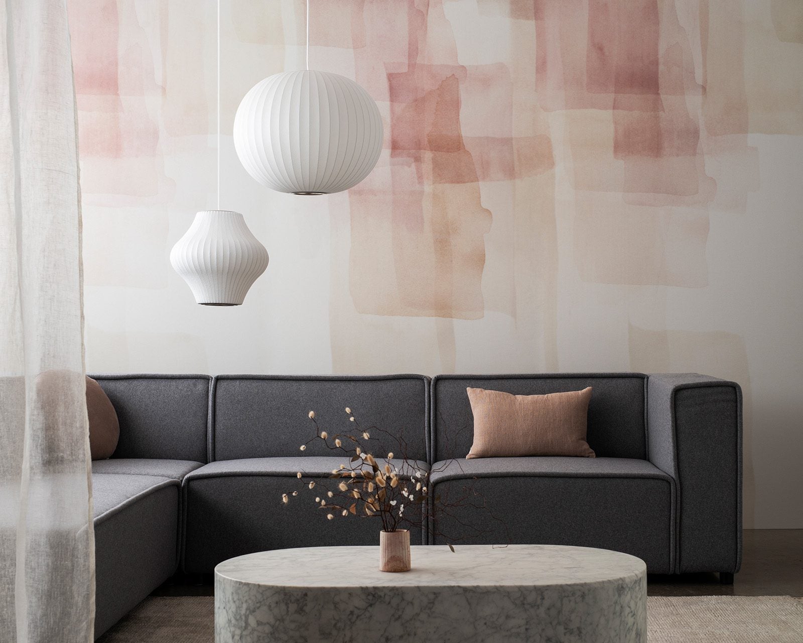 4 Watercolor Designs That Elevate Your Interiors – NewWall Inc.