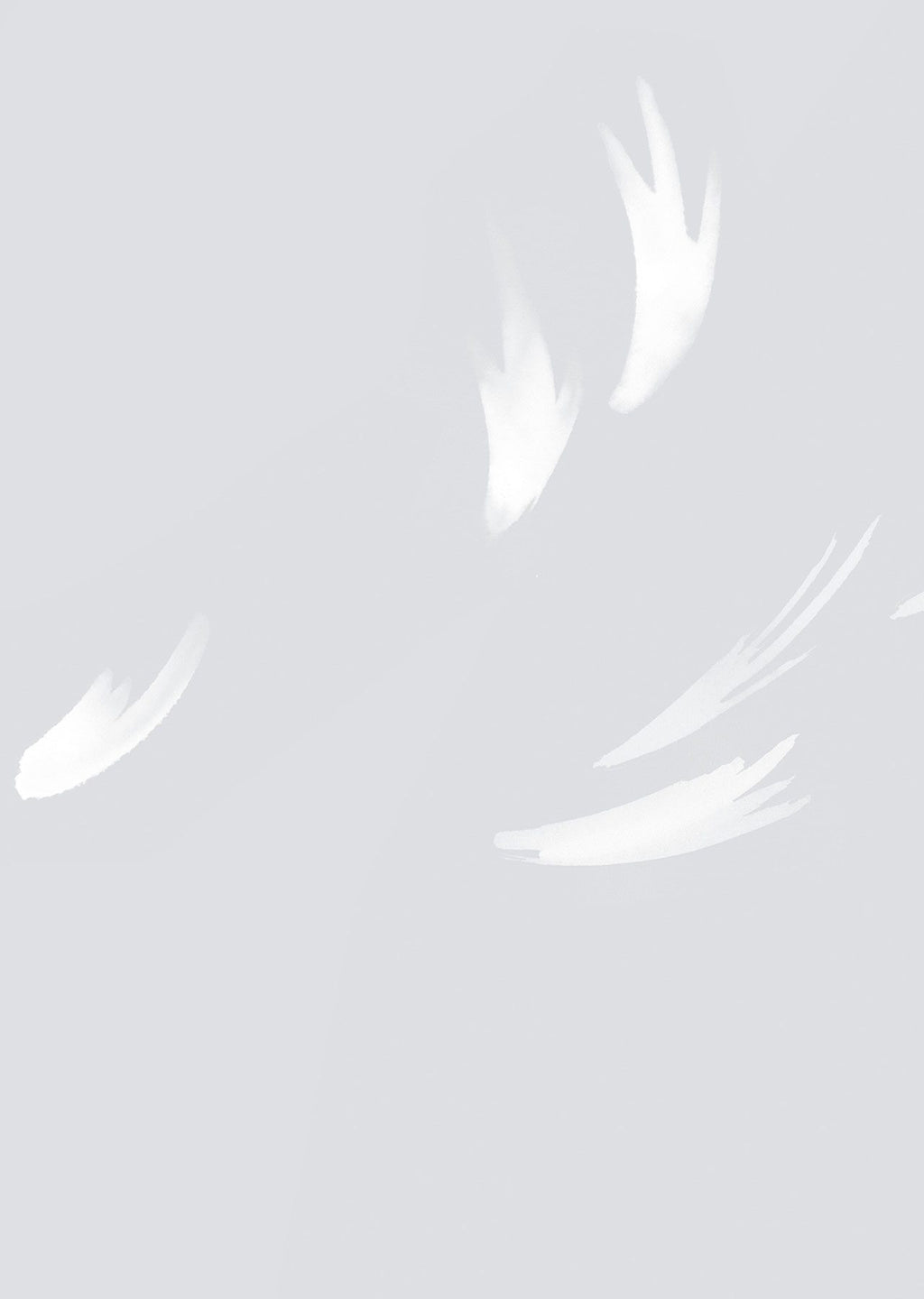 Falling Feather Dove Grey by Emma Hayes | Designer Wallpaper | NewWall ...