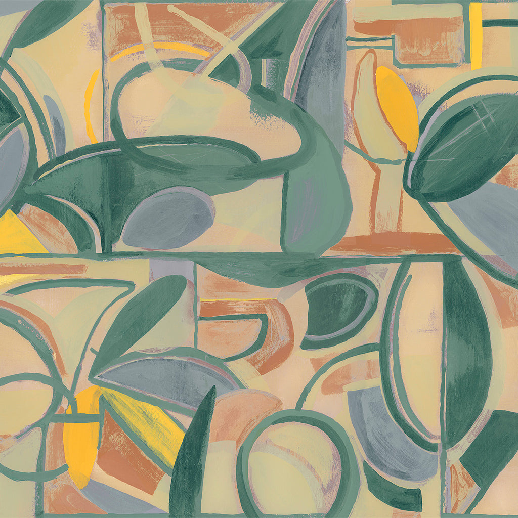 Giant Abstract Green – NewWall Inc.