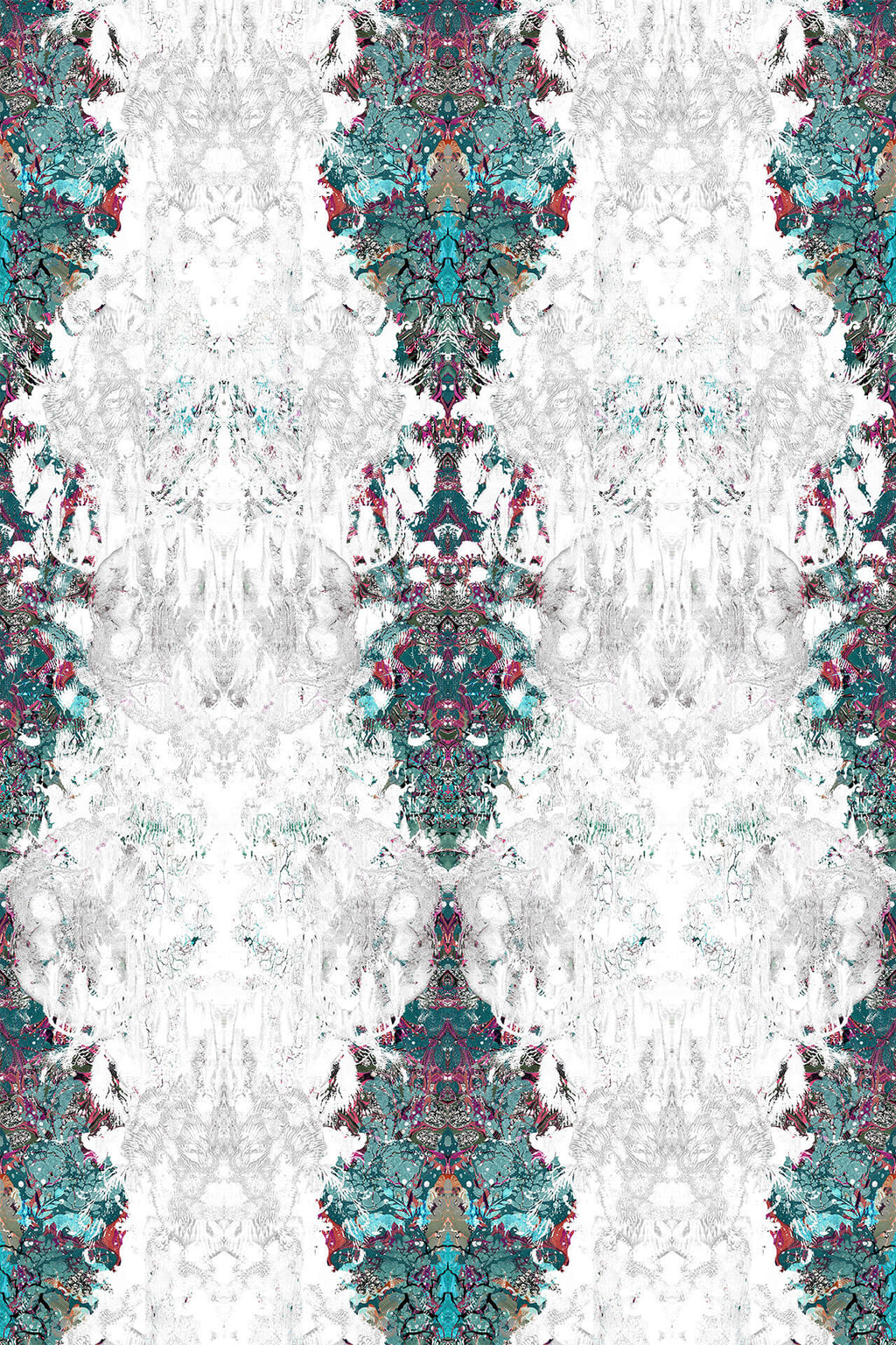 Rip Swathe Teal by Timorous Beasties | Designer Wallpaper | NewWall ...