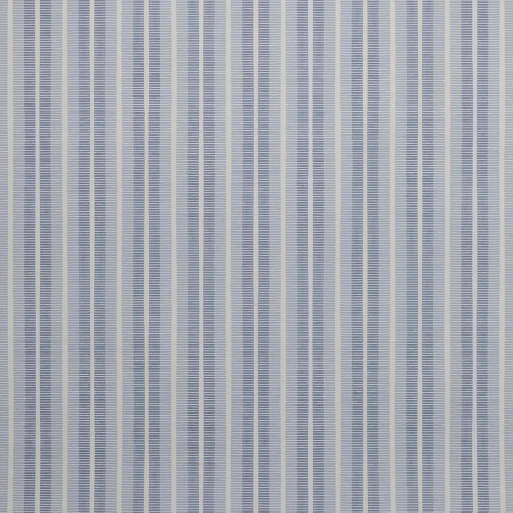 Ribbon Stripe Ash Blue by Poppy Print Studio | Designer Wallpaper ...