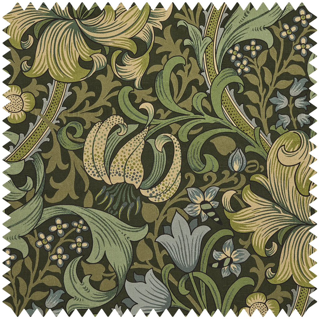 Golden Lily Velvet Magna Verde – NewWall Inc.