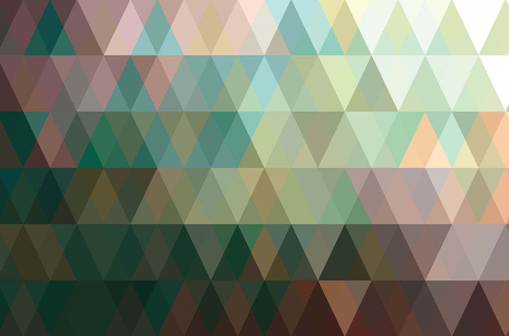 Geometrics - Triangles Natural – NewWall Inc.